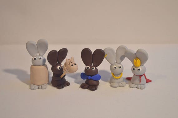 A Bunny Chess Set | Etsy