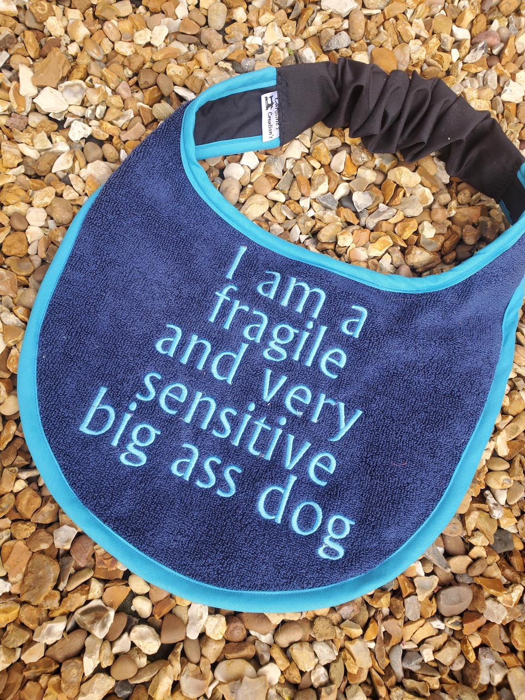 Dog Bib ,large Drool Slobber Dog Bib, Newfoundland, Large Breed Dog Bib ...