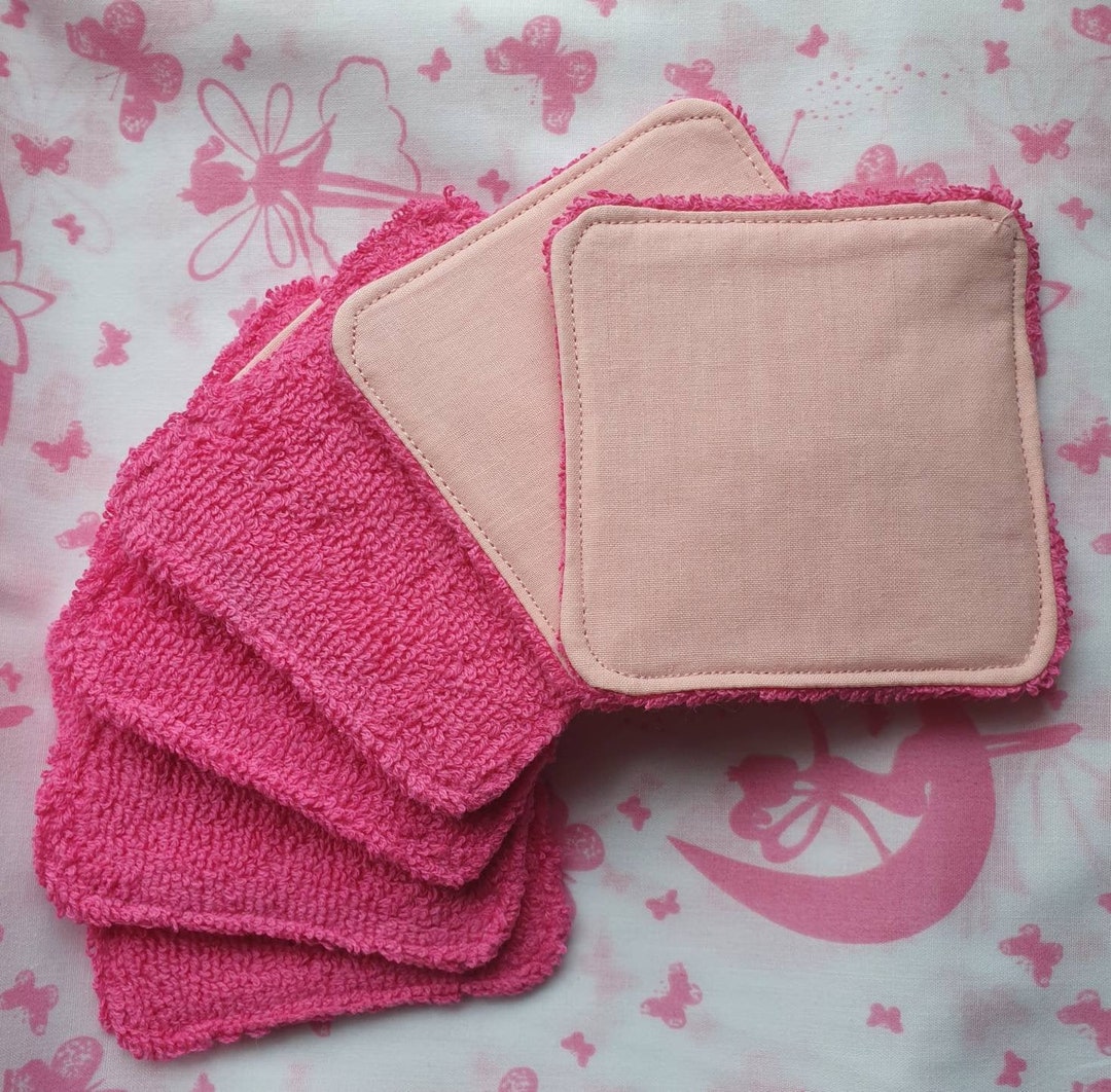 Reusable Face Wipes pack of 6 Soft Face Wipes Washable Face - Etsy