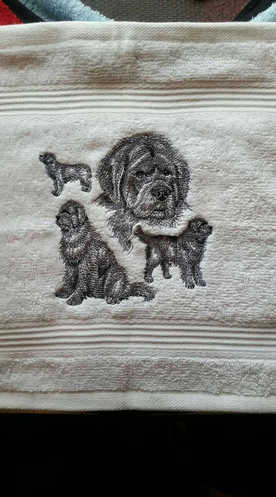Dog Drool Slobber Cloth With Clip , Newfoundland ,other Breeds ...