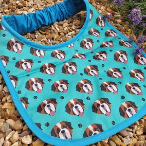St Bernard Dog Bib ,large Drool Bib, Slobber Dog Bib , Large Breed Dog ...