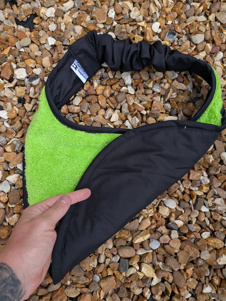 Large Breed Dog Bib, Terry Towel, Newfoundland, Slobber Drool Bib - Etsy UK