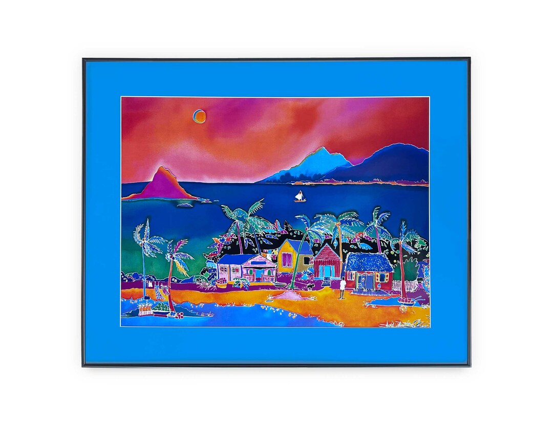 Jennifer Markes Coconut Bay Unsigned Framed Reproduction Print ...