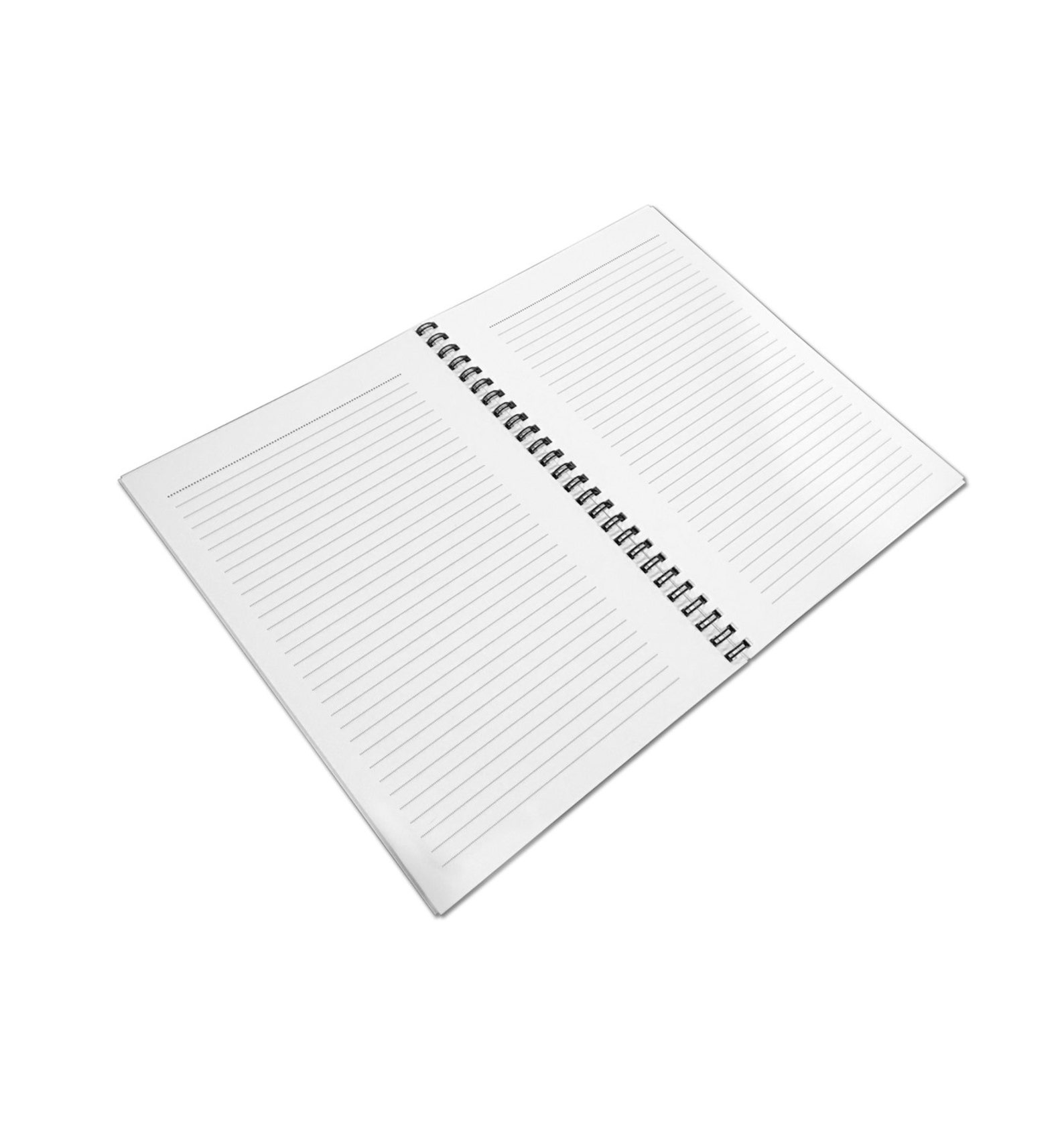 Panda Notebook - Animal Notebook - 80 Page Spiral Notebook - Spiral ...