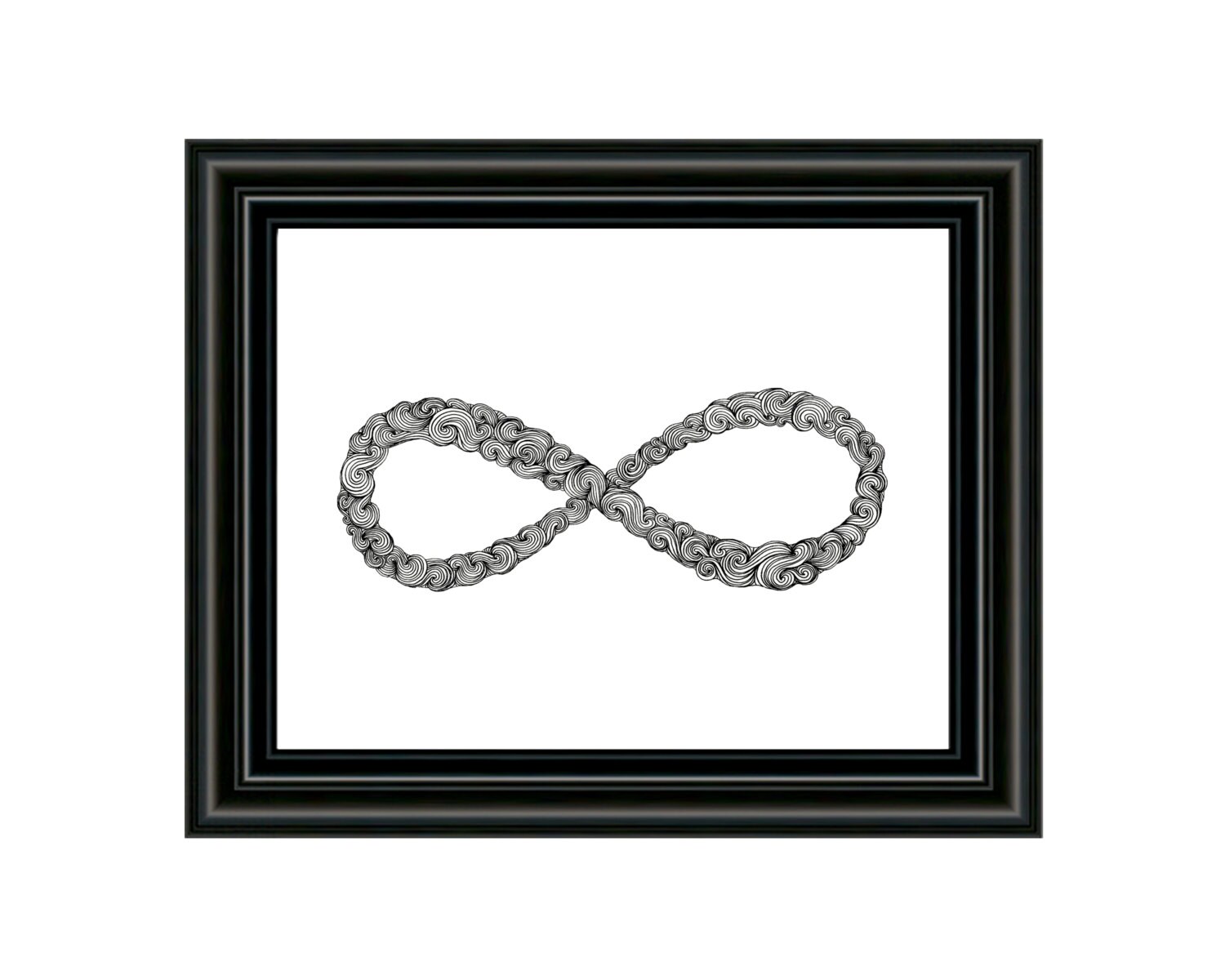 Coloring Page Download Printable Art Download Infinity | Etsy