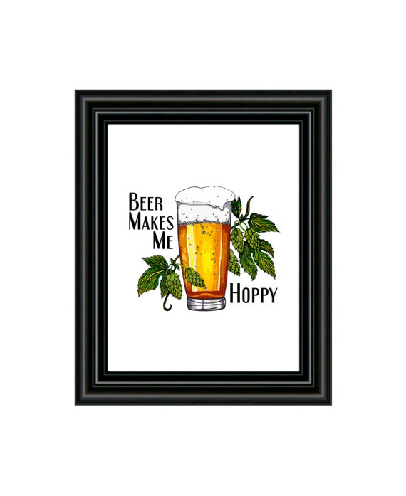 Printable Art Download Beer Art Print PDF Printable Art | Etsy
