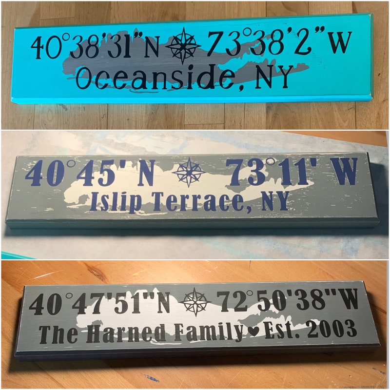 Nautical Coordinates - Etsy