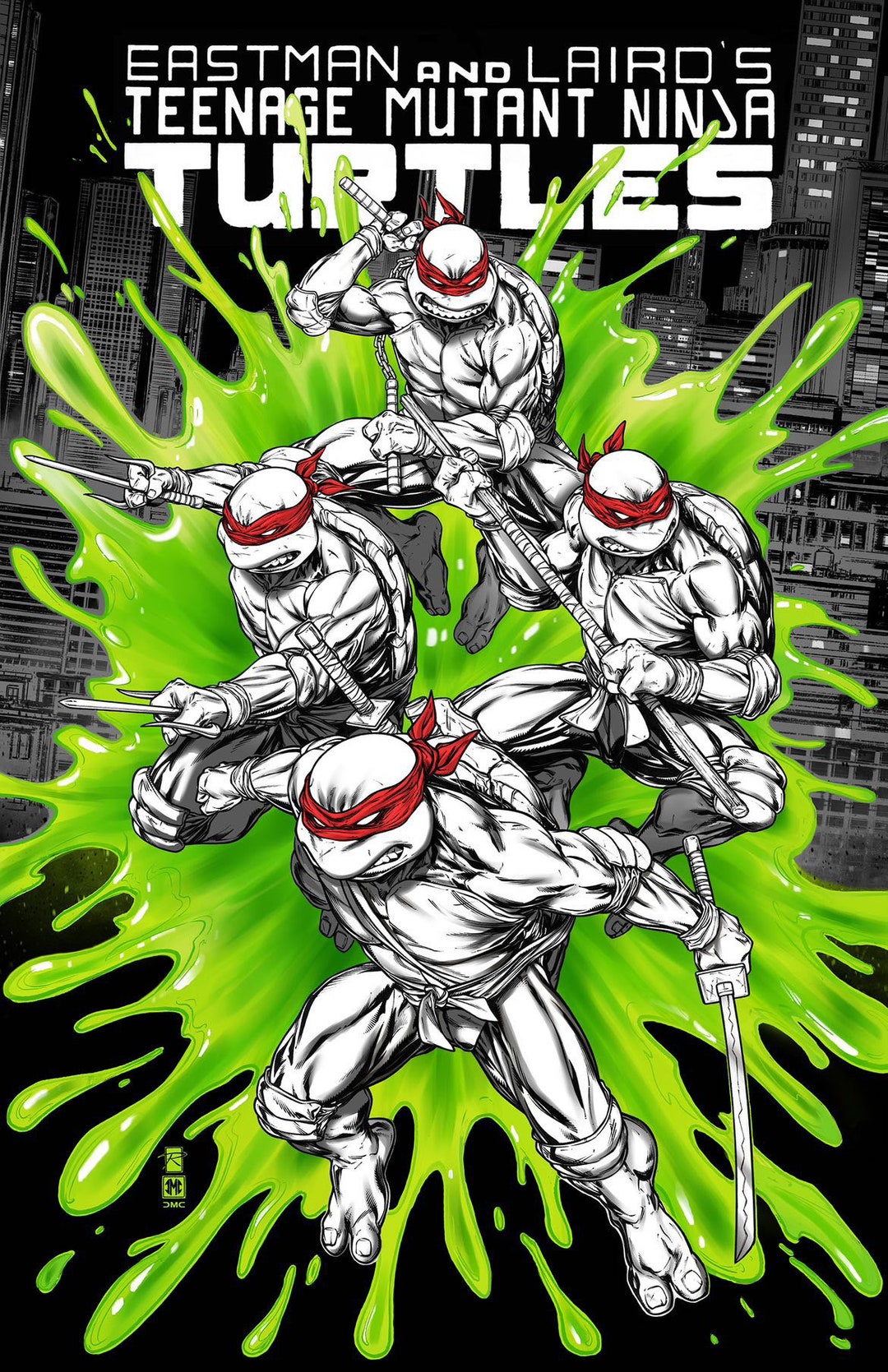 TMNT 1 Reprint NYCC Exclusive Comic Book Raymond Gay - Etsy