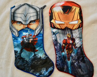 Iron Man Stocking - Etsy