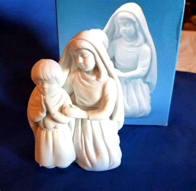 AVON Nativity Collectible REPLACEMENT FIGURINE Cow Cherub Angel Shepher ...