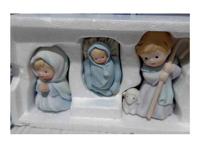Avon Heavenly Blessings Nativity Collection Replacement Figurines in ...