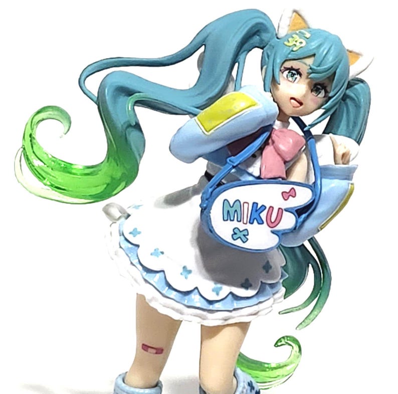 Hatsune Miku Kawaii Cat Ear Style Figure Fancy in Box - Etsy