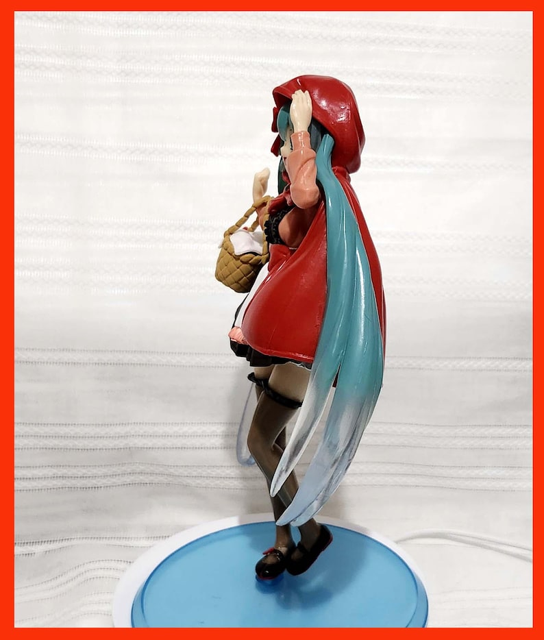 Hatsune Miku Little Red Riding Hood Figure (7.5" Tall, New in Box) - Etsy
