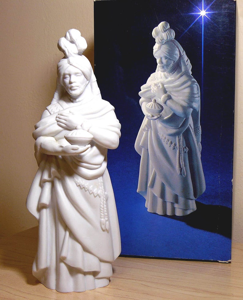 AVON Nativity Collectible REPLACEMENT FIGURINE Cow Cherub Angel Shepher ...