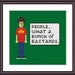 The IT Crowd Roy and Moss Funny Cross Stitch PDF Pattern Geeky Cross ...