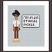 The IT Crowd Roy and Moss Funny Cross Stitch PDF Pattern Geeky Cross ...