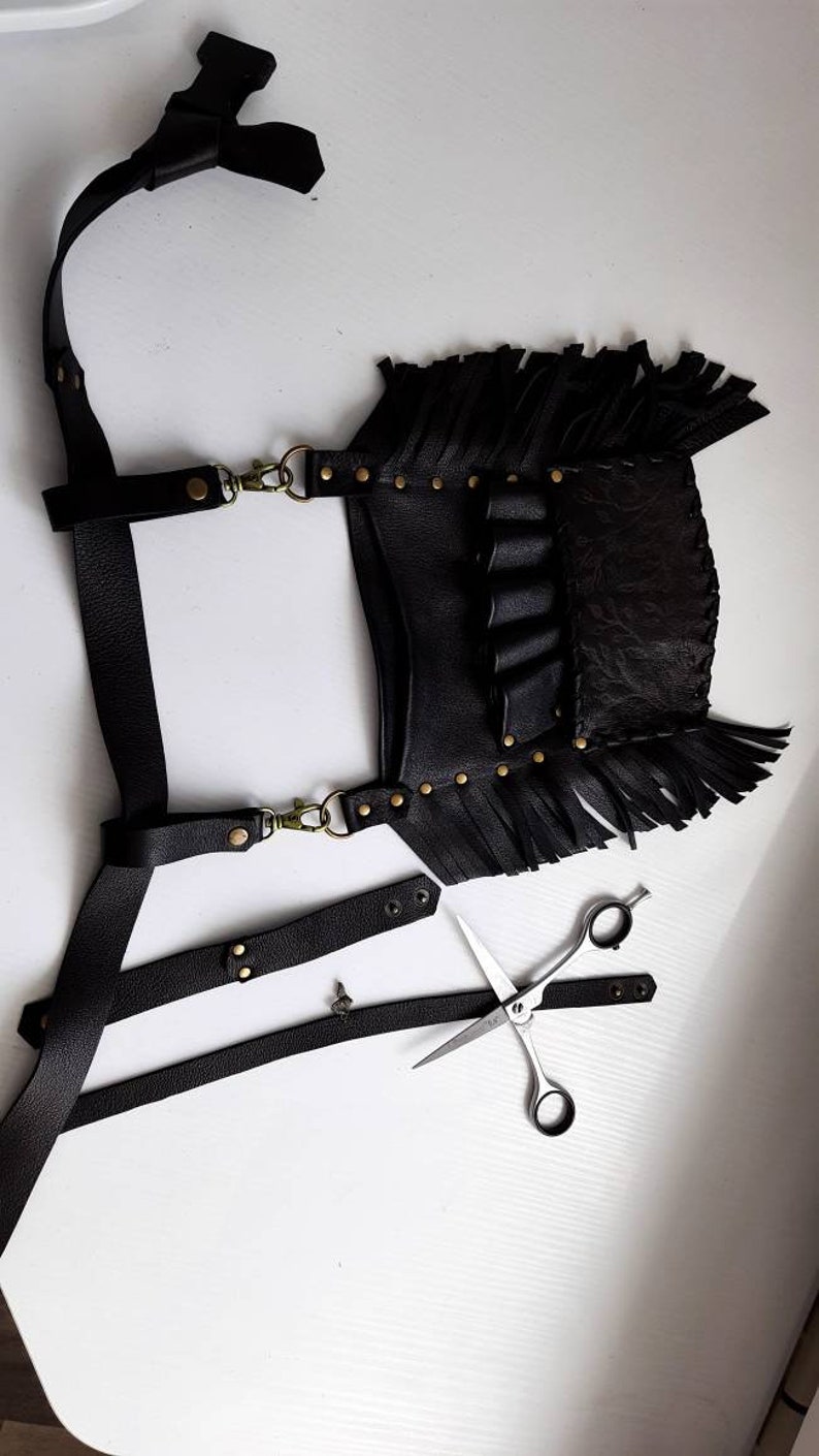 Hairdressers Belt, Scissors Case - Etsy