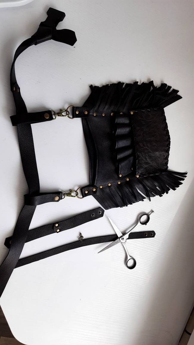 Hairdressers Belt, Scissors Case - Etsy