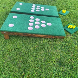 Golf Pong Beer Pong Chip Shot Game Chip Cup Same Size as Cornhole ...