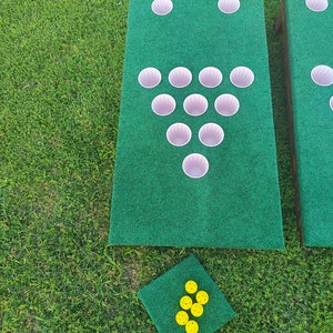 Golf Pong Beer Pong Chip Shot Game Chip Cup Same Size as Cornhole ...