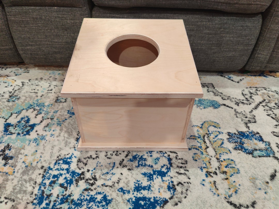 Cornhole Airmail Bag Box Trainer Practice Equipment Plain or Stained ...