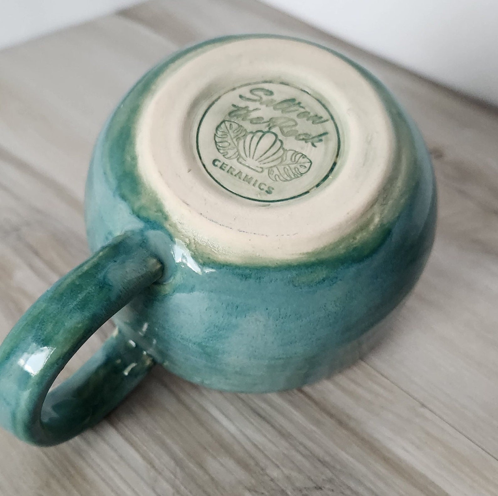 Jade Mug Rainbow Drip - Etsy