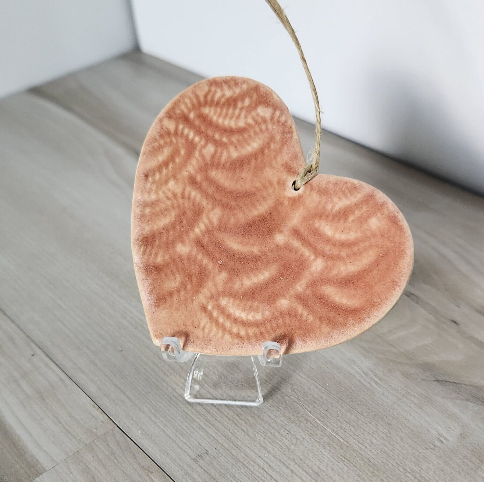 Large Heart Ornaments - Etsy