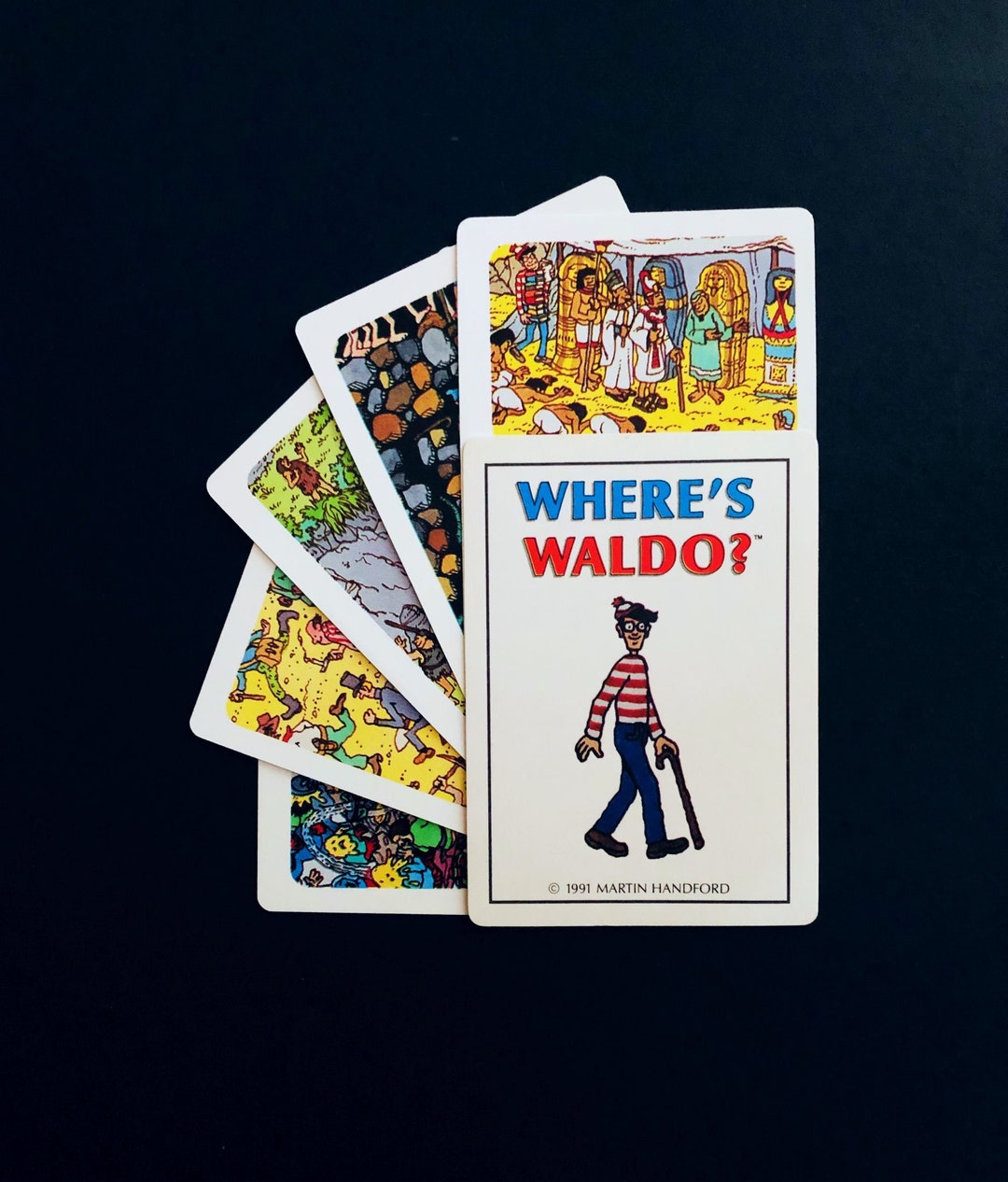 Junk Journal Extra - Set of 6 Where's Waldo Game Cards - Etsy