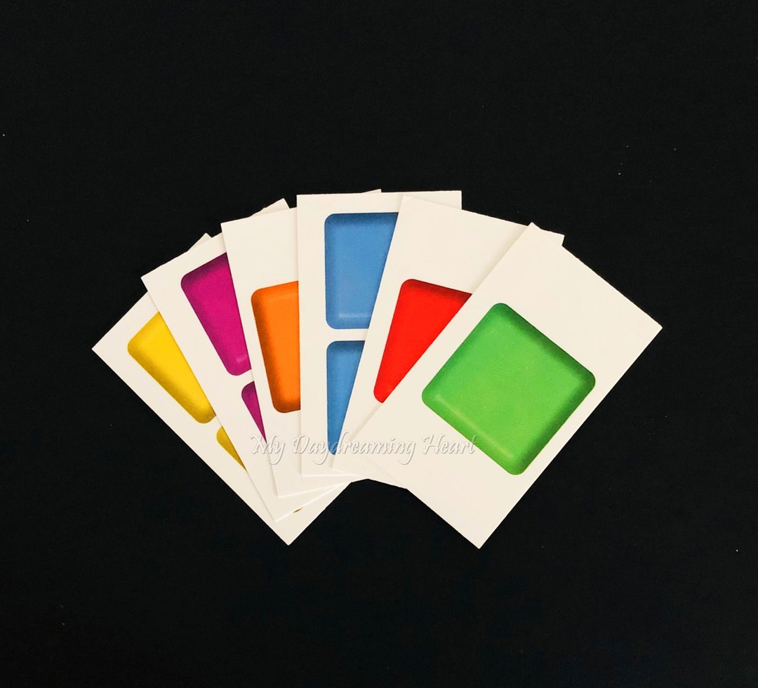 Junk Journal Extras ~ Candyland Game Cards Set of 6 - Etsy