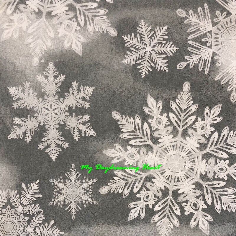 Snowflake Napkins - Etsy