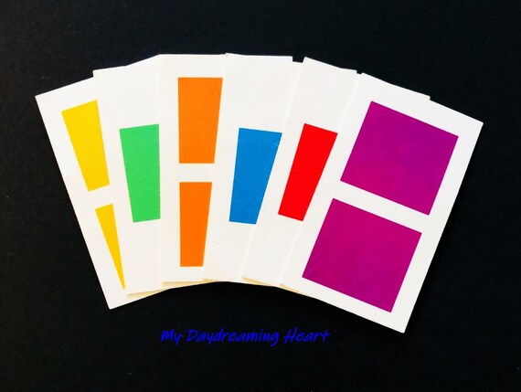 Candyland Color Cards
