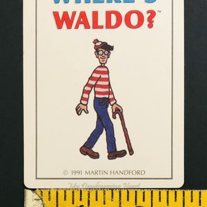 Junk Journal Extra - Set of 6 Where's Waldo Game Cards - Etsy