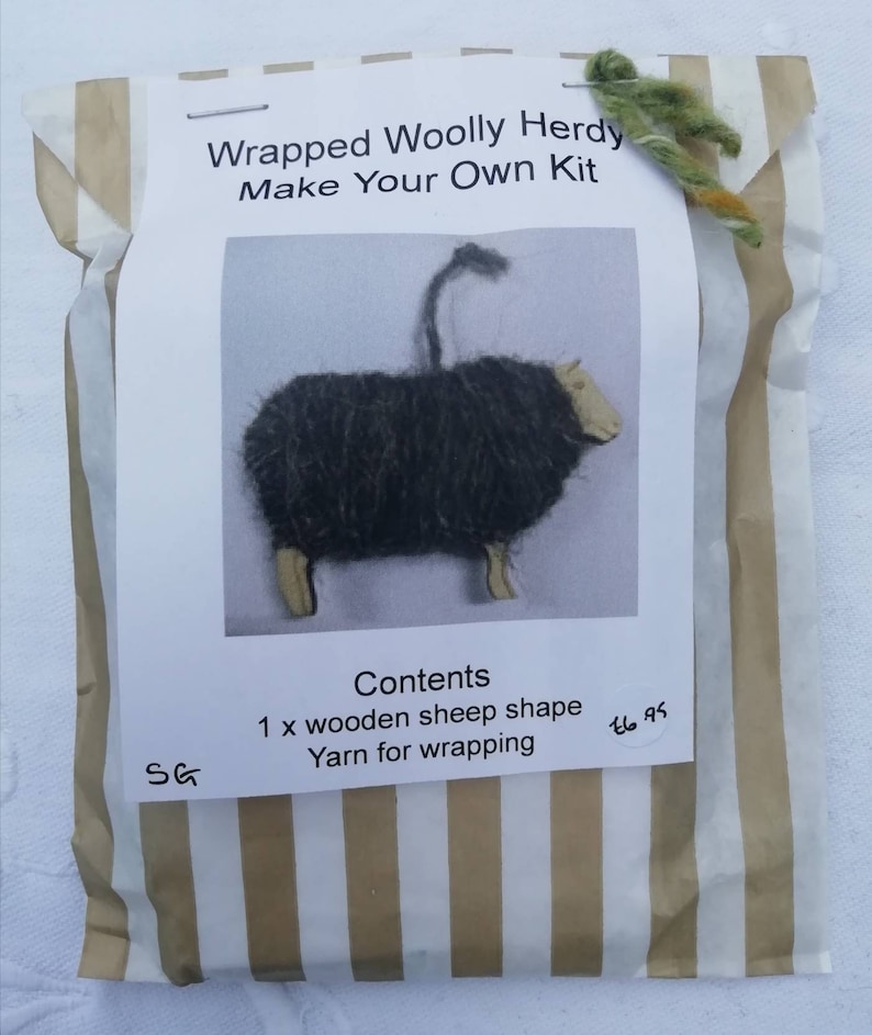 Herdy, Wool Sheep Kit, Herdwick Sheep, Make Your Own, Craft Kit, Sheep ...