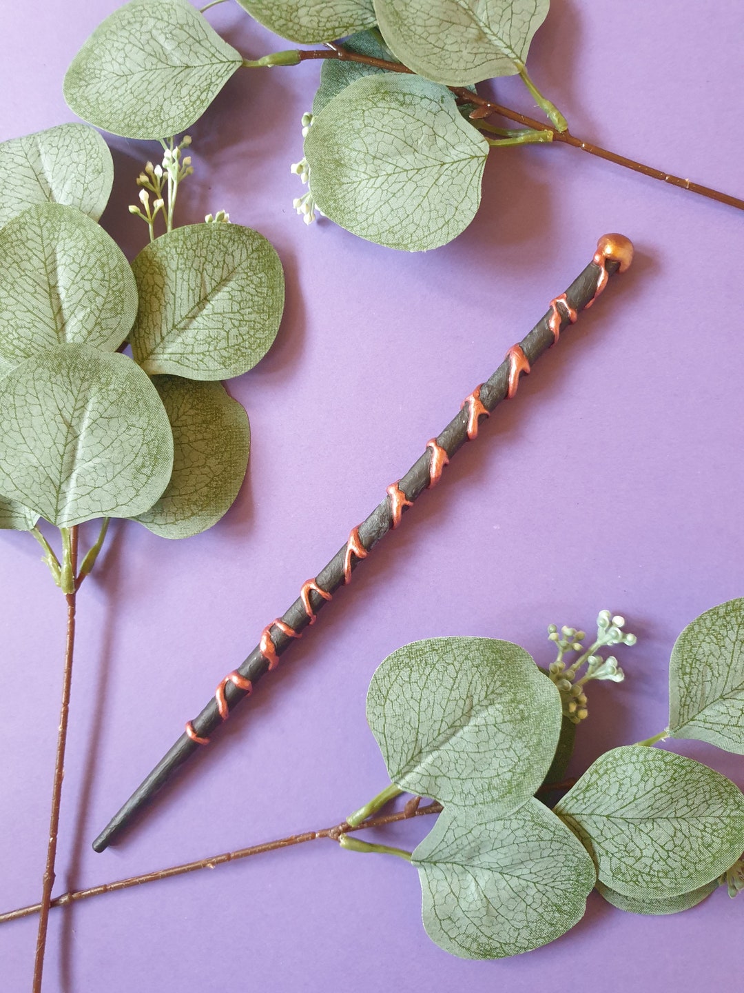 Copper Vine Coil Wand - Etsy
