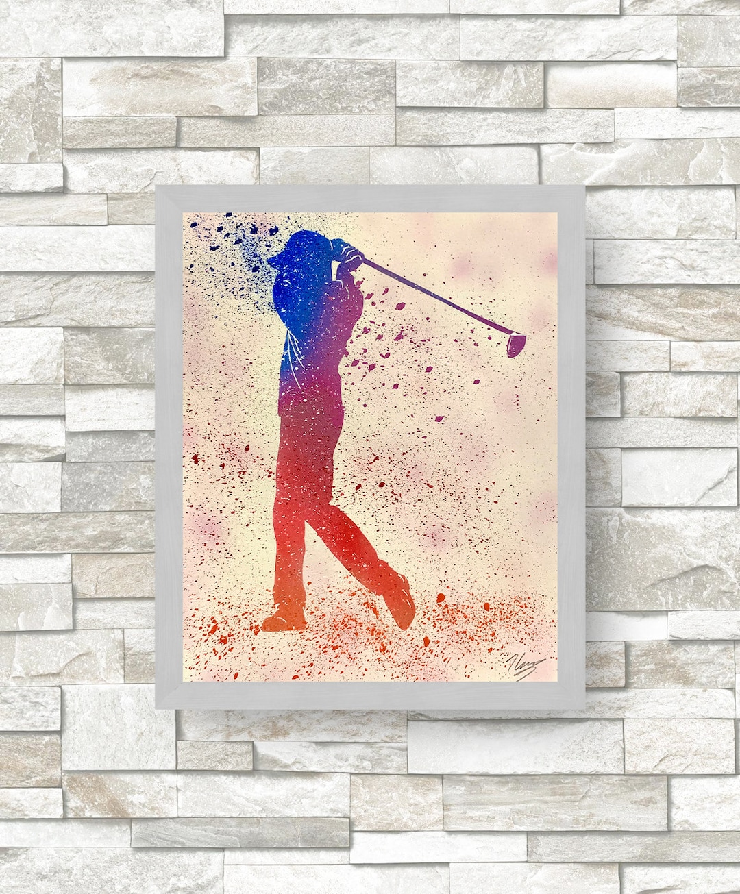 Golf Art - Etsy