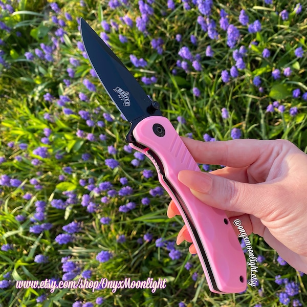 Pink Knife - Etsy