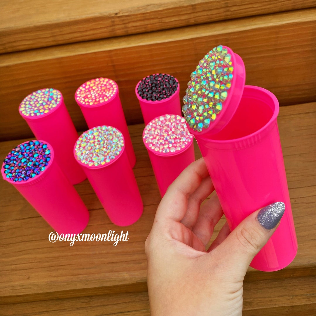 Smell Proof Hot Pink Stash Pop Top Container | 60 Dram Size LARGE! - Etsy