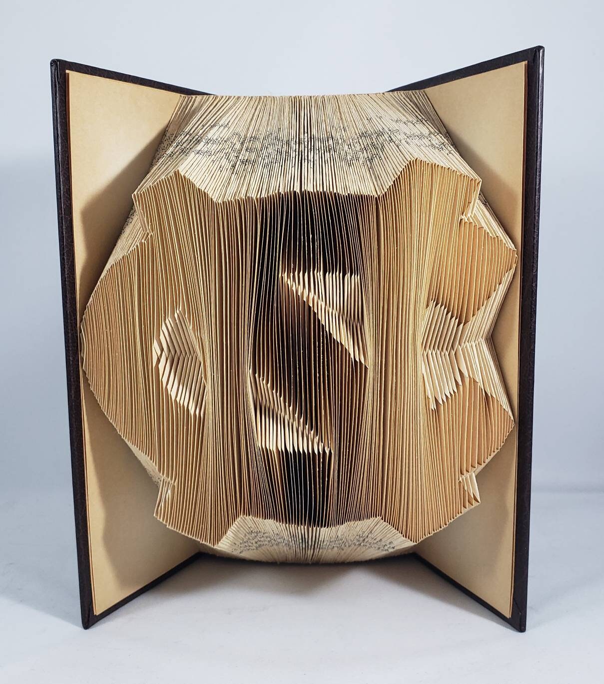 Arte del libro doblado: Carolina del Norte NC - Etsy España