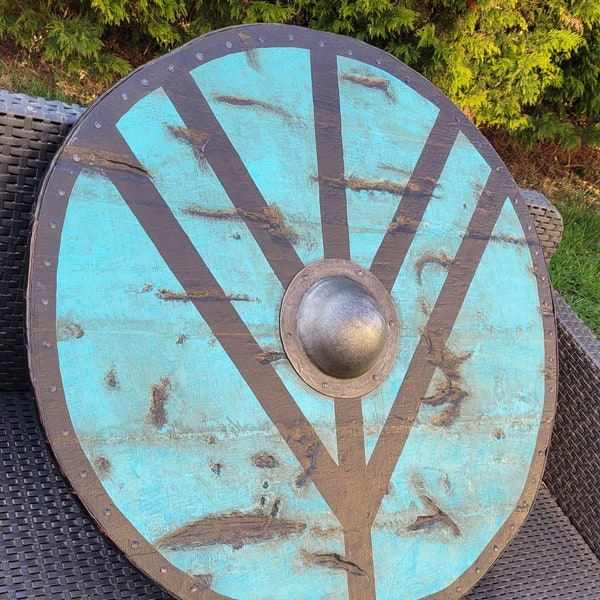 Viking Shield With Strap - Etsy