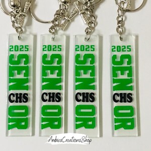 Personalized Graduation Keychain 2025, Graduate Gift, Senior 2025 Gift ...