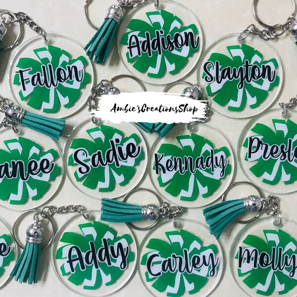 Cheer Keychain - Etsy