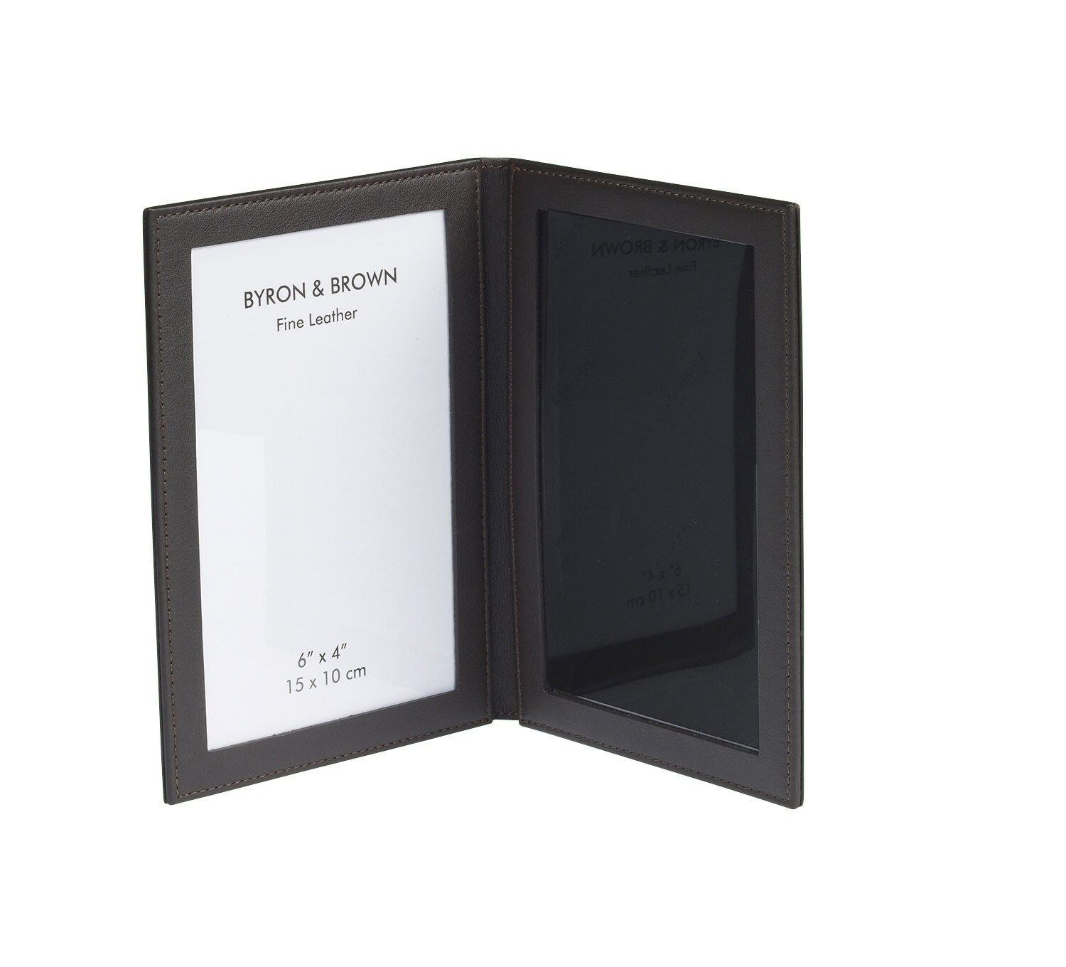 Personalised 2 Folding Leather Travel Photo Frame 5x3.5 | Portable ...