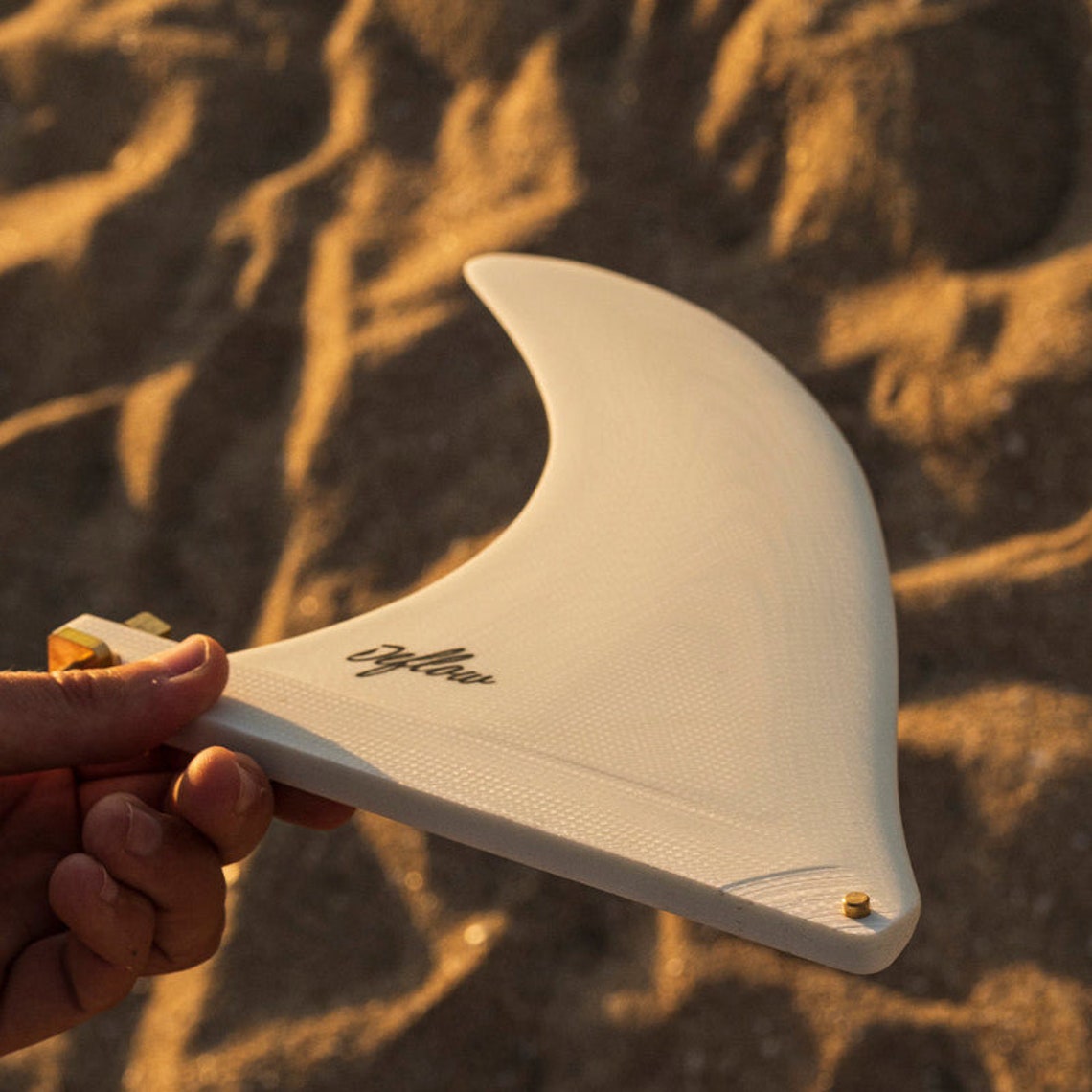 Deflow Cream 8.5 Longboard Fin White - Etsy