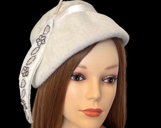Cone Hat Circa 1925,fully Hand Embroidered and Beaded,ethnic - Etsy