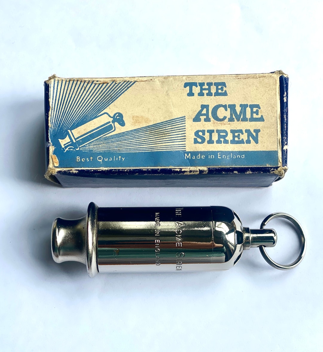 Vintage Acme Siren AUTHENTIC Police Whistle ORIGINAL BOX 6 - Etsy