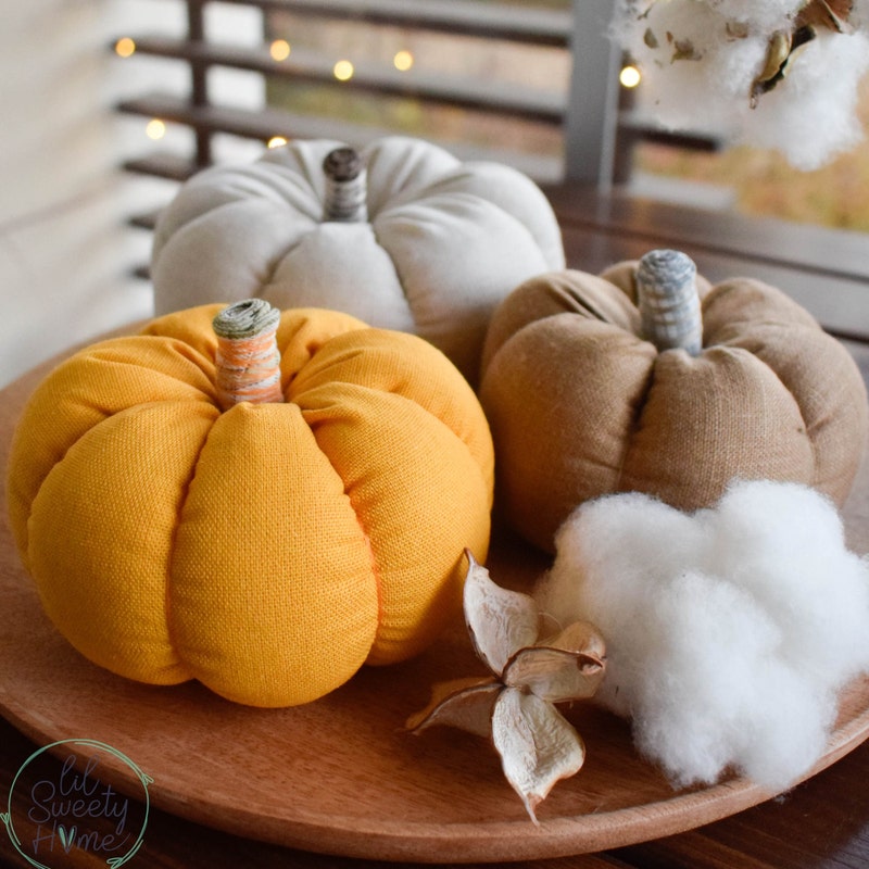Stuffed Pumpkins - Etsy