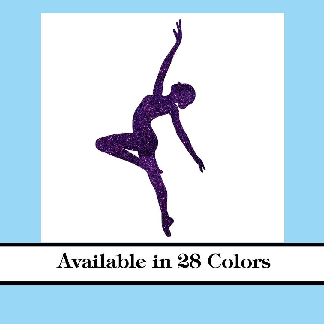 Dancer Iron on Decal Transfers Choose Your Size and Color Dancing ...