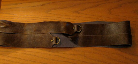 Star Wars Rey Inspired Leather Belt-custom Length | Etsy