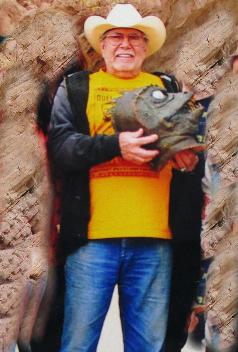 BOBBY CLARK. Autographed Star Trek Gorn. 8x10 Glossy Photo, Perfect ...