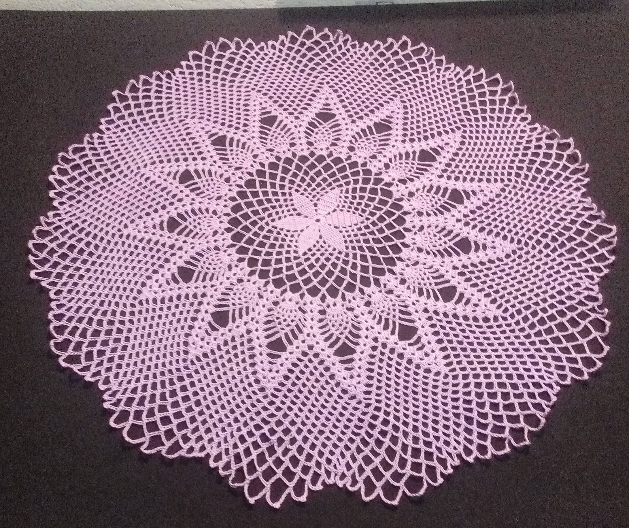 Crochet Doily - Crochet Doilies - Large Doily - Home Decor - White ...